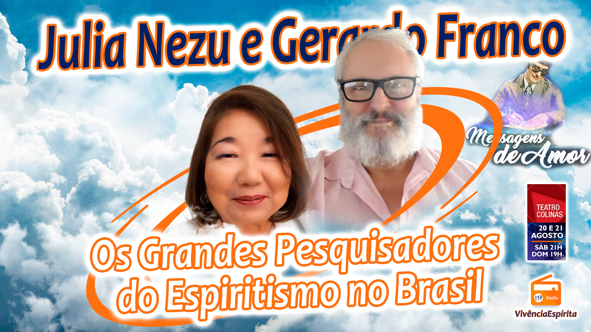 Os Grandes Pesquisadores do Espiritismo com Julia Nezu e Gerardo #896